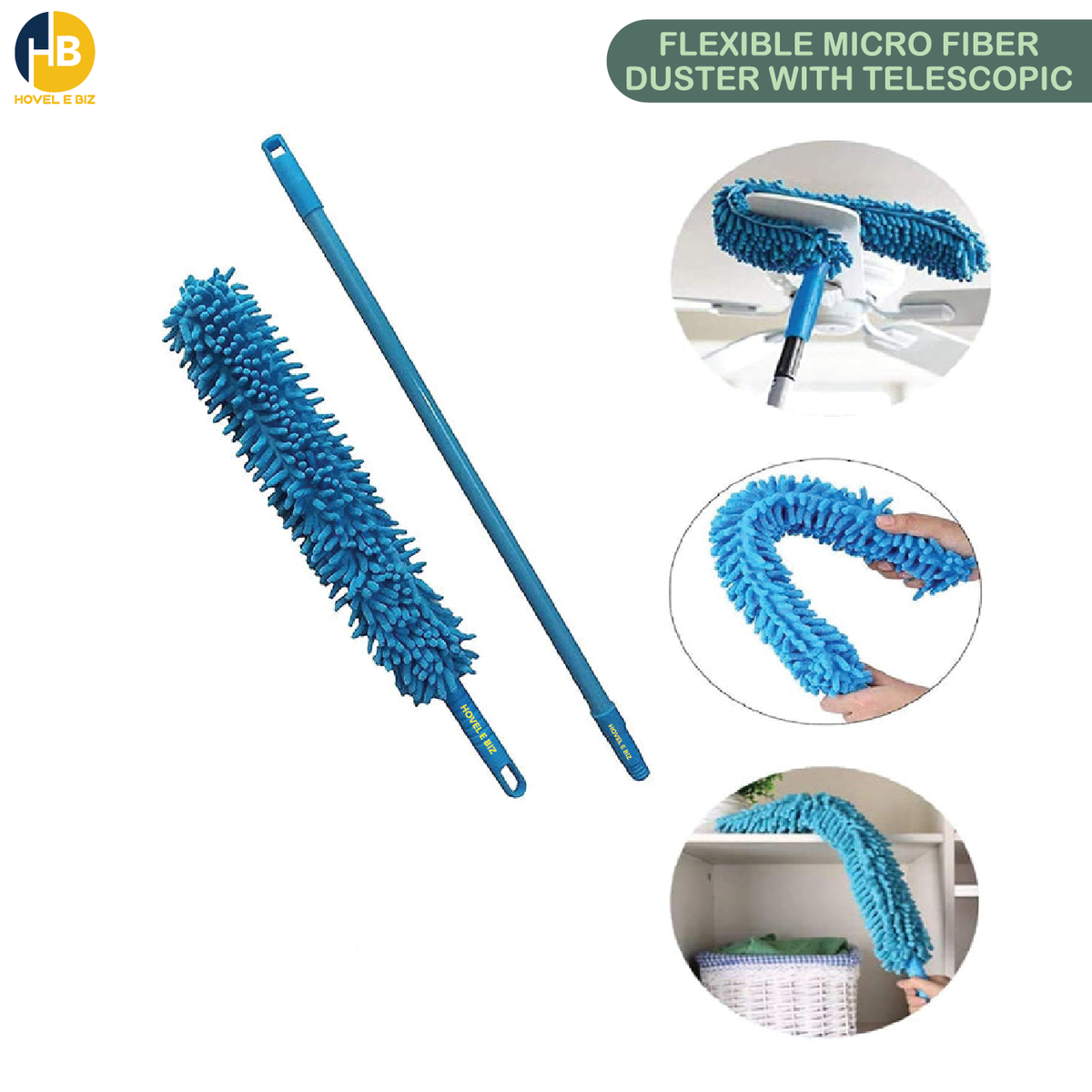 Flexible Microfiber Duster – Hovel E Biz